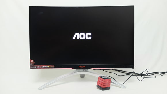 AOC-爱攻二代AG272QCX—144HZ曲面电竞测试 - 小雪人评测官网